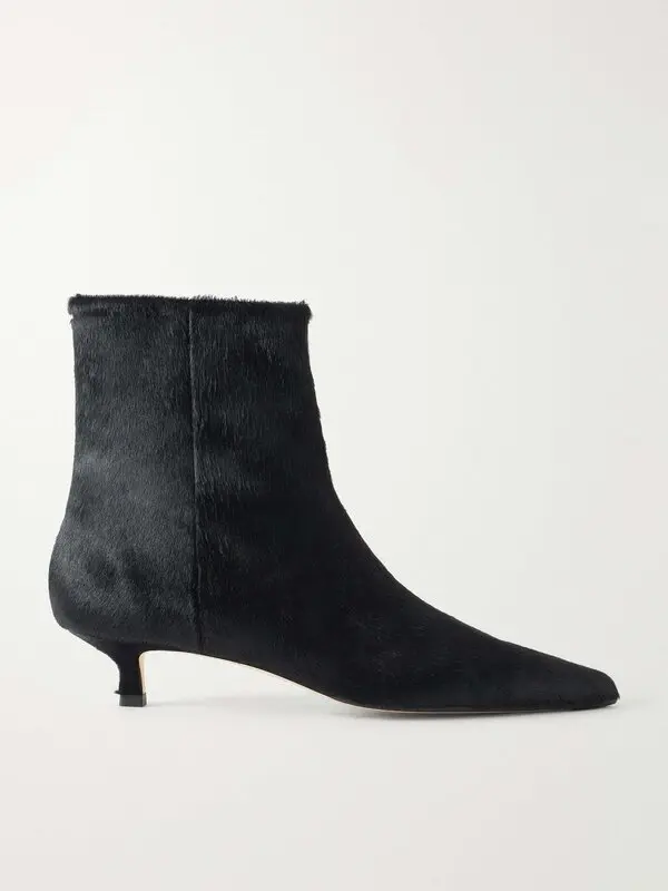 AeydĒ Sofia Calf Hair Ankle Boots