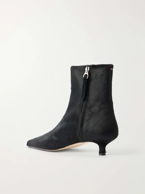 AeydĒ Sofia Calf Hair Ankle Boots