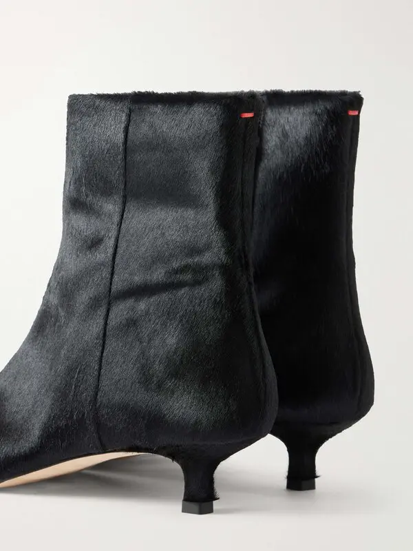 AeydĒ Sofia Calf Hair Ankle Boots
