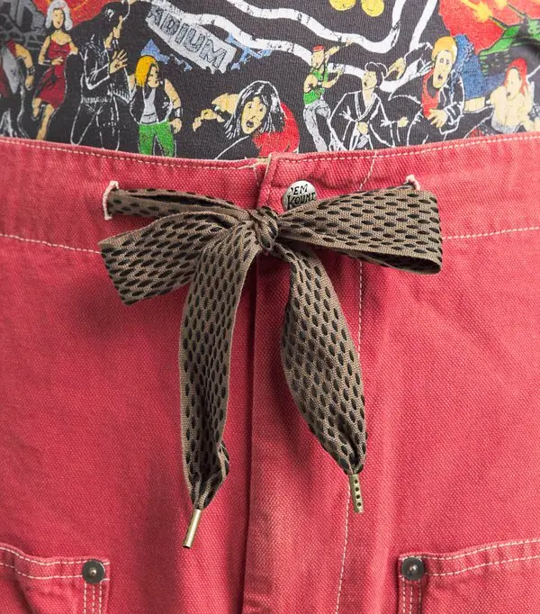 Kapital Contrast-stitch Shorts