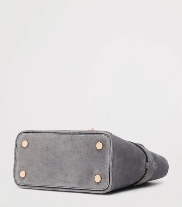 Max Mara Suede Margaux Top-handle Bag