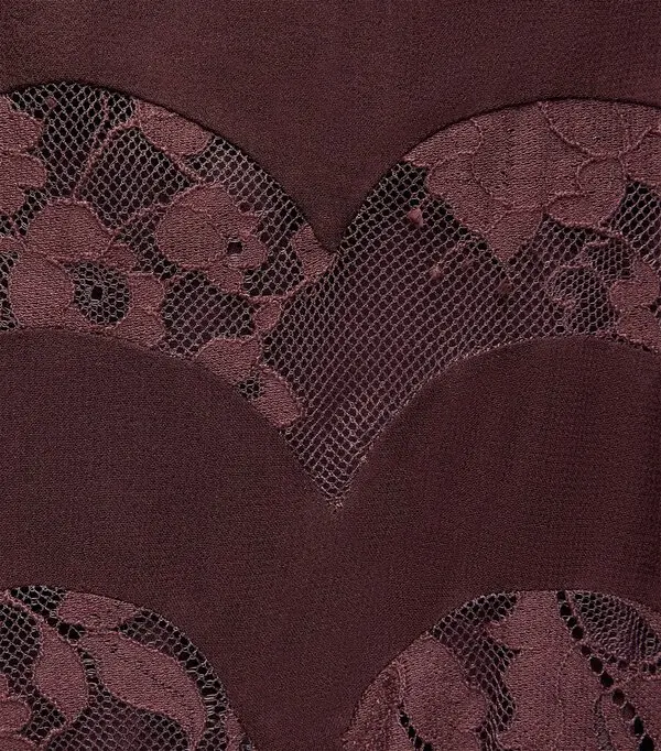 Zimmermann Silk Valiant Panelled Maxi Skirt - Brown