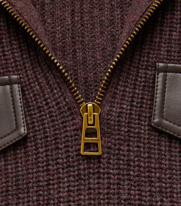 Zimmermann Wool-blend Valiant Utility Sweater