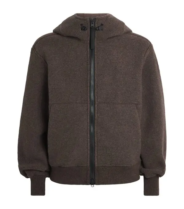 Canada Goose Wool-blend Fleece Chilliwack Bomber Jacket