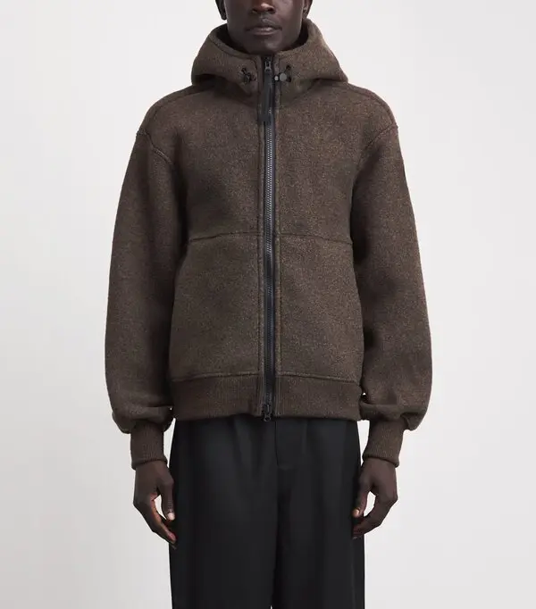 Canada Goose Wool-blend Fleece Chilliwack Bomber Jacket