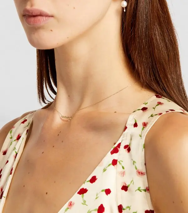 PERSEE Yellow And Diamond Mama Necklace