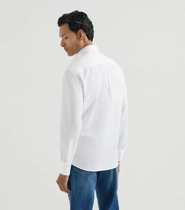 Brunello Cucinelli Cotton Twill Shirt
