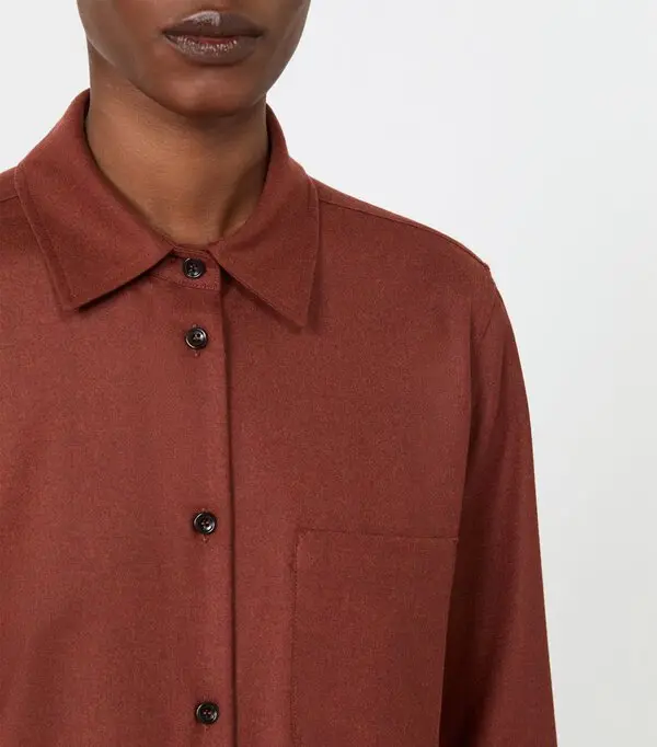 Max Mara Cashmere-blend Shirt