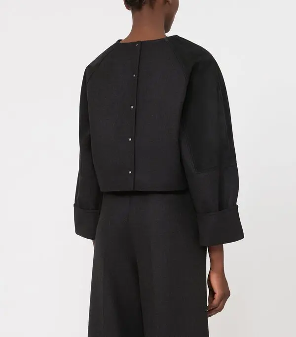 Max Mara Stretch-virgin Wool Top