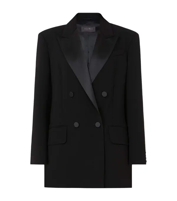 Max Mara Satin-lapel Blazer