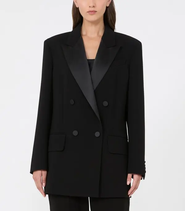Max Mara Satin-lapel Blazer