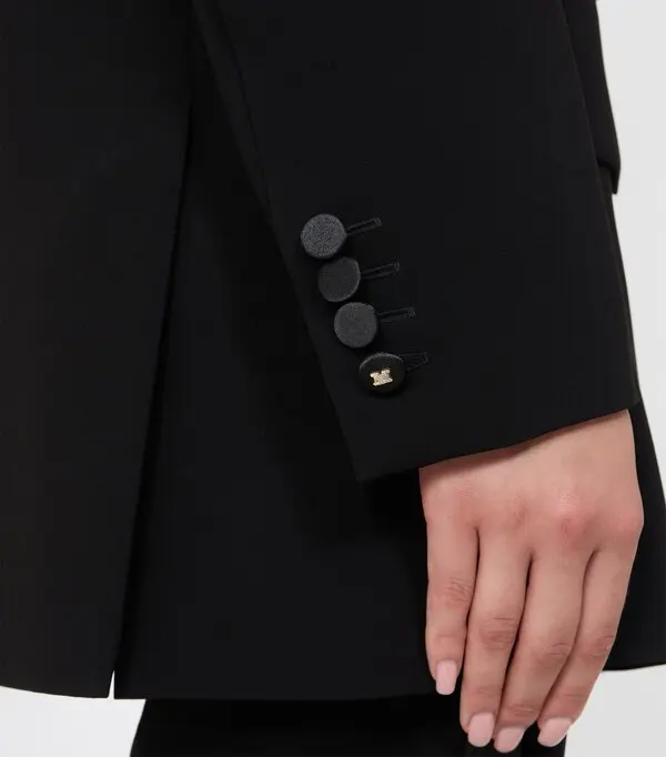 Max Mara Satin-lapel Blazer