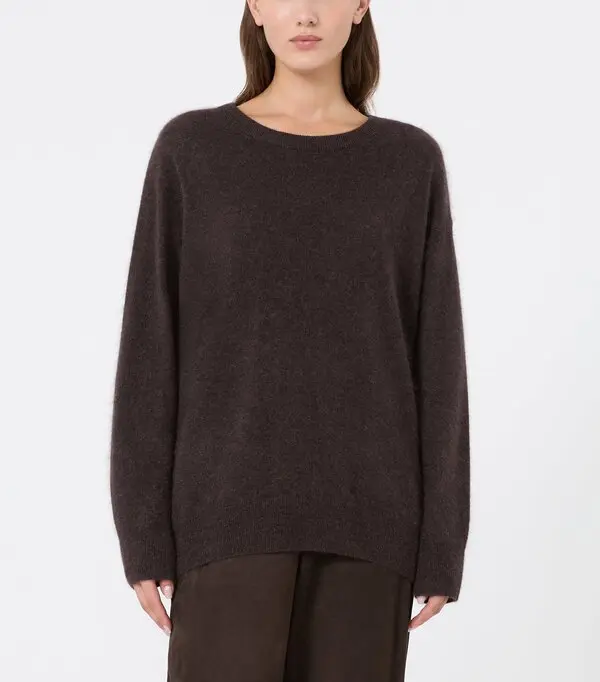 Max Mara Cashmere Round-neck Sweater - Brown