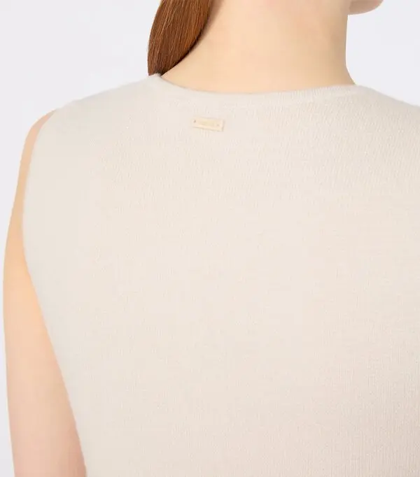 Max Mara Virgin Wool-cashmere Knitted Top