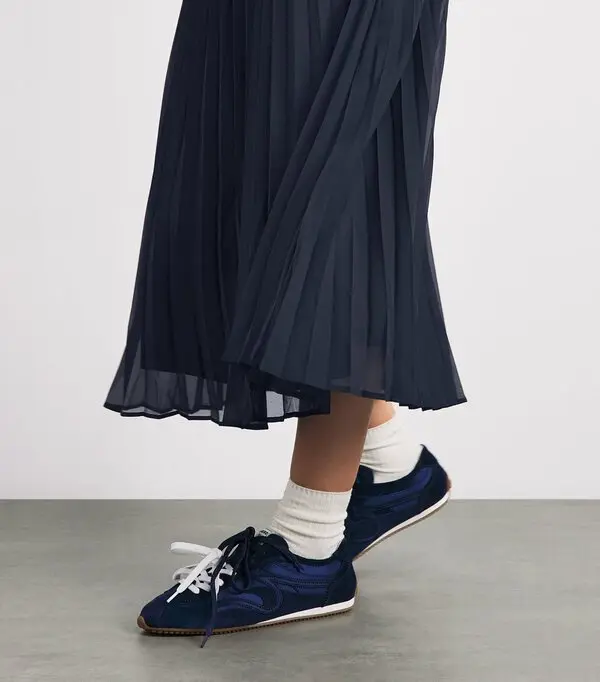 Claudie Pierlot Trompe-l'œil Bi-material Midi Dress