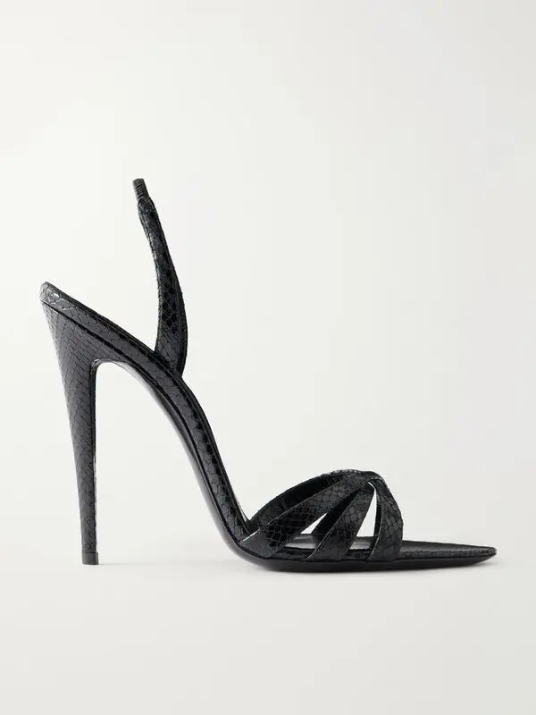 Saint Laurent Kate Slingback Sandals