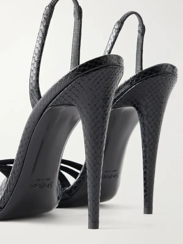 Saint Laurent Kate Slingback Sandals