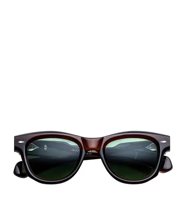 JACQUES MARIE MAGE Kinshasa Round Sunglasses