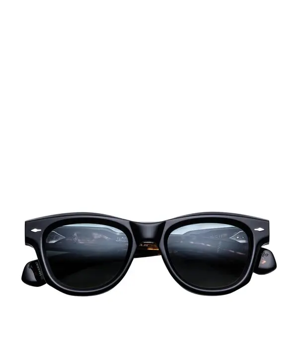 JACQUES MARIE MAGE Kinshasa Round Sunglasses