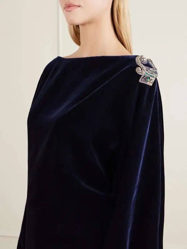 Versace Velvet Mini Dress