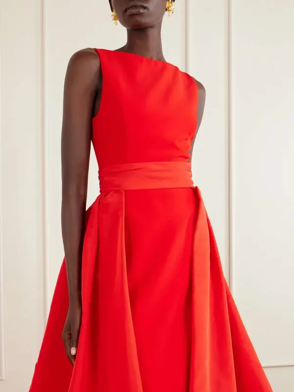 Carolina Herrera Silk-faille Gown