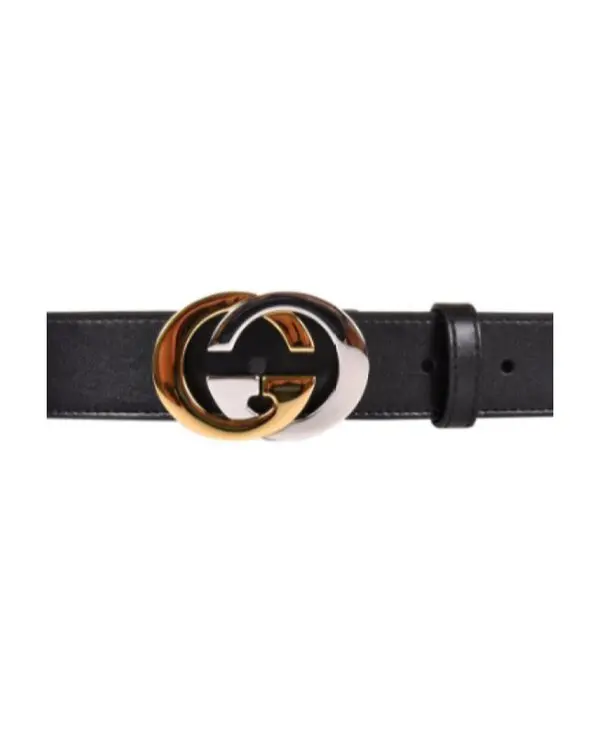 Gucci Belt With Interlocking G Buckle