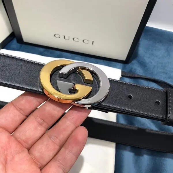 Gucci Belt With Interlocking G Buckle