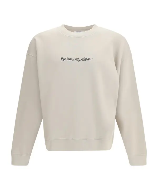 Off-White Script Arrow Skate Crewneck Sweatshirt