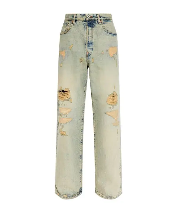 Kenzo Turn Up Wide Fit Jeans