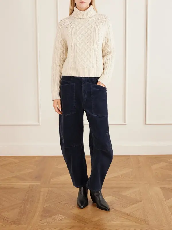 NILI LOTAN Ezren Wool Turtleneck Sweater