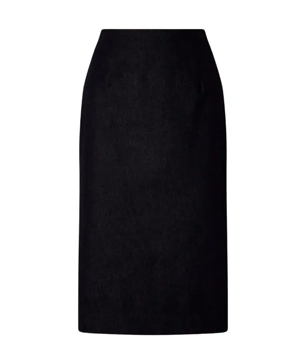 Carolina Herrera Denim Midi Skirt