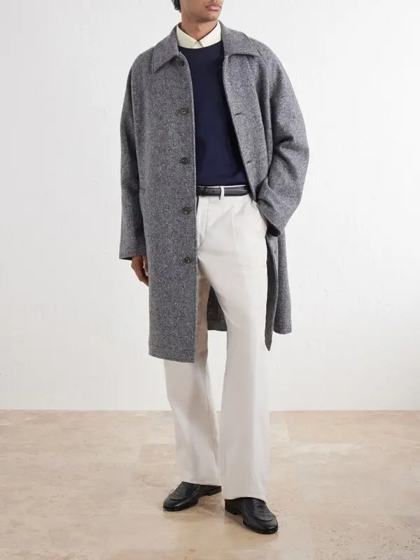 Eleventy Wool-blend Overcoat