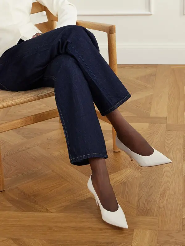 GIANVITO ROSSI Sofia 70 Leather Pumps