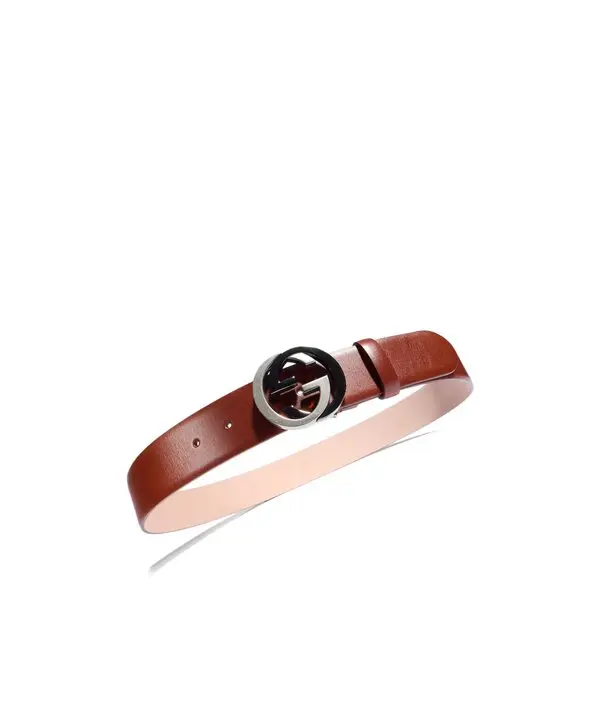 Gucci Wide Belt With Interlocking G Buckle