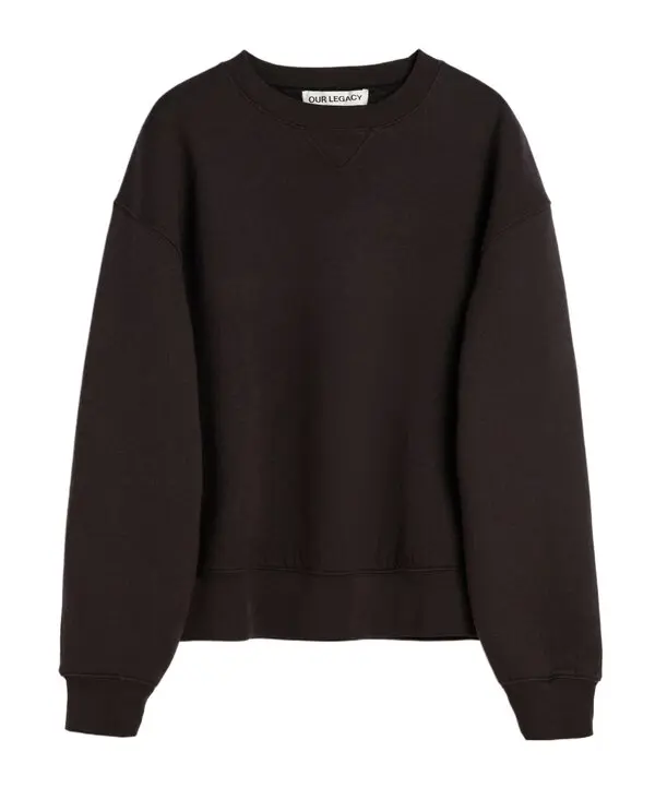 Our Legacy Perfect Fleece Sweatshirt - Black