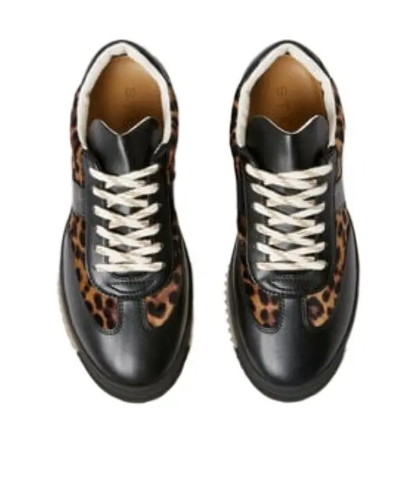 Stella McCartney Leopard-print Hemp Sneakers