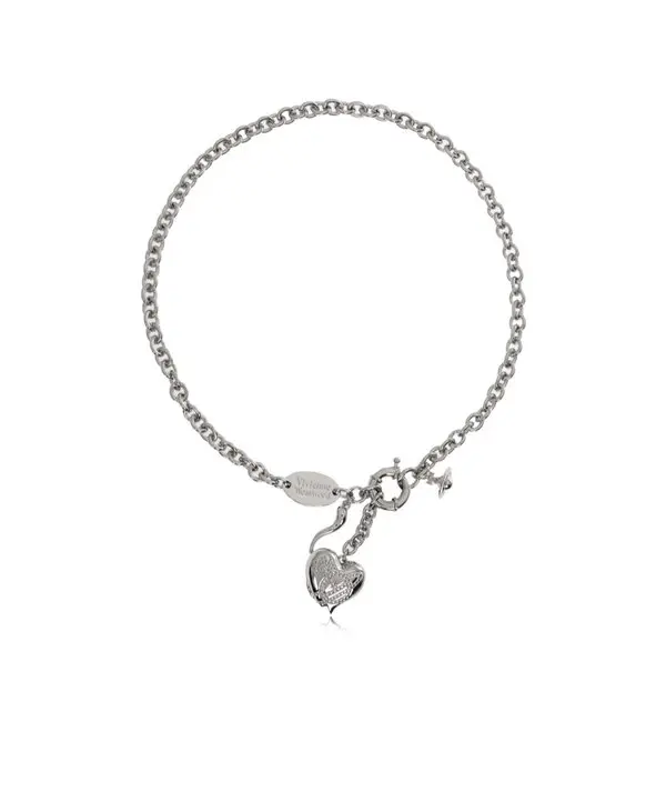 VIVIENNE WESTWOOD Della Pendant Necklace - Gray