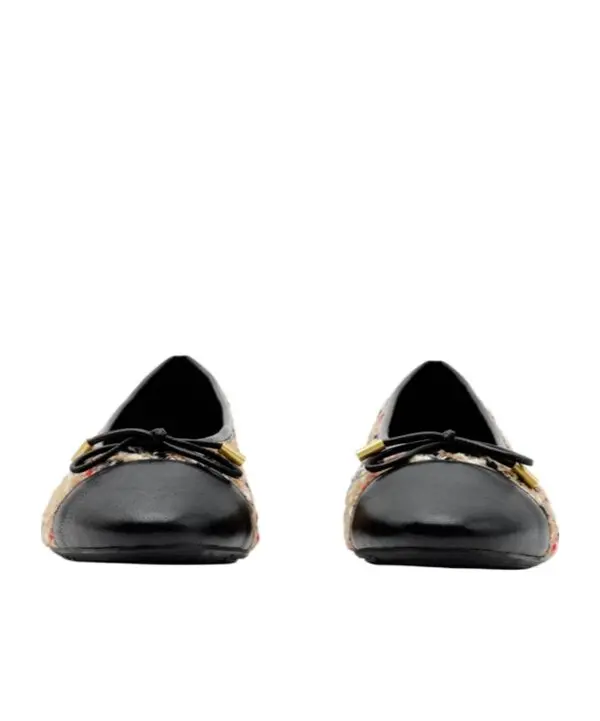 Burberry Check Boucle Highgate Ballerinas