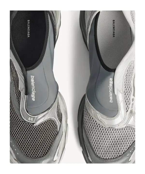 Balenciaga D'orsay Sneaker In Grey/black - Gray/black