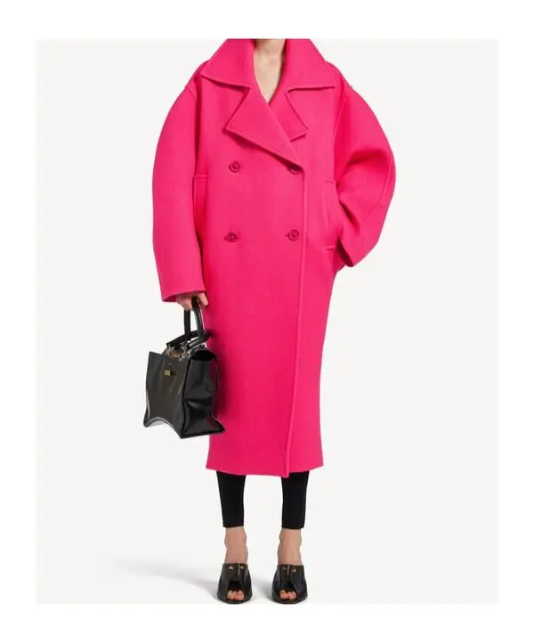 Balenciaga Long Cocoon Coat