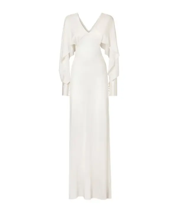 Fendi Silk Yarn Dress - Ivory