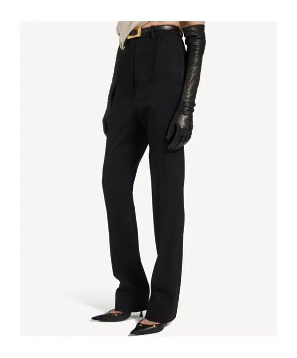 Balenciaga High Waist Slim Pants