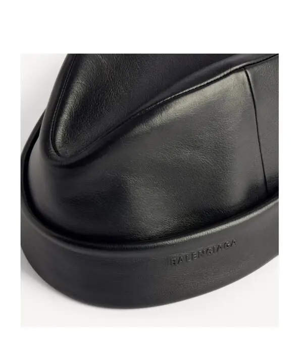 Balenciaga Leather Beanie