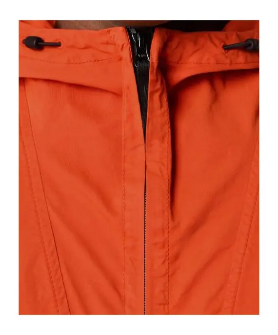 Stone Island Comfort-fit Hooded Zip-up Overshirt With Chestpockets
