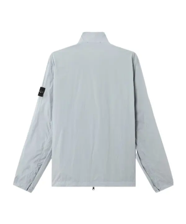 Stone Island Zip-up Overshirt With Chest Pocket