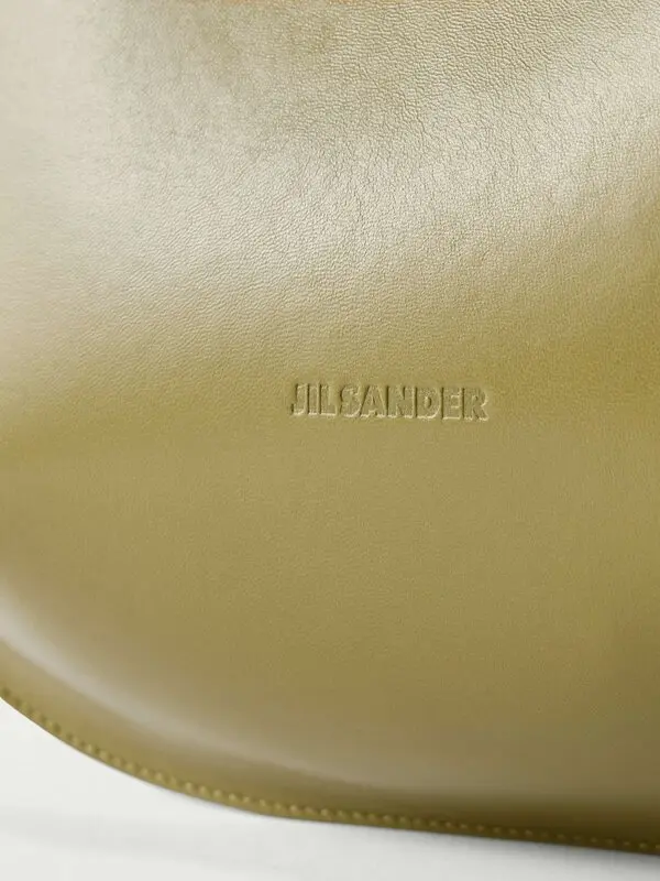 JIL SANDER Kante Leather Shoulder Bag