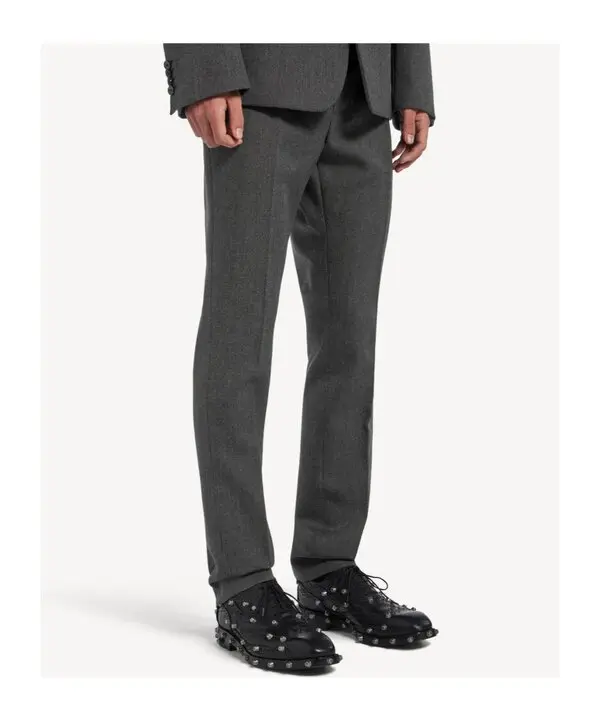 Balenciaga Tailoring Pants In Dark Grey