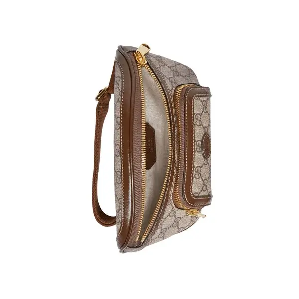 Gucci Interlocking G Logo Monogram Belt Bag