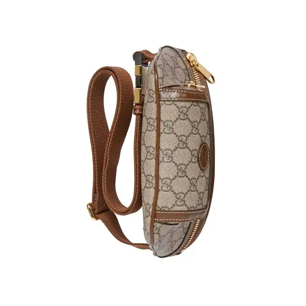 Gucci Interlocking G Logo Monogram Belt Bag