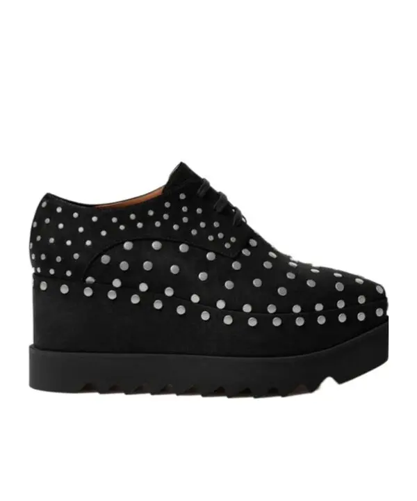 Stella McCartney Elyse Studded Derby Shoes
